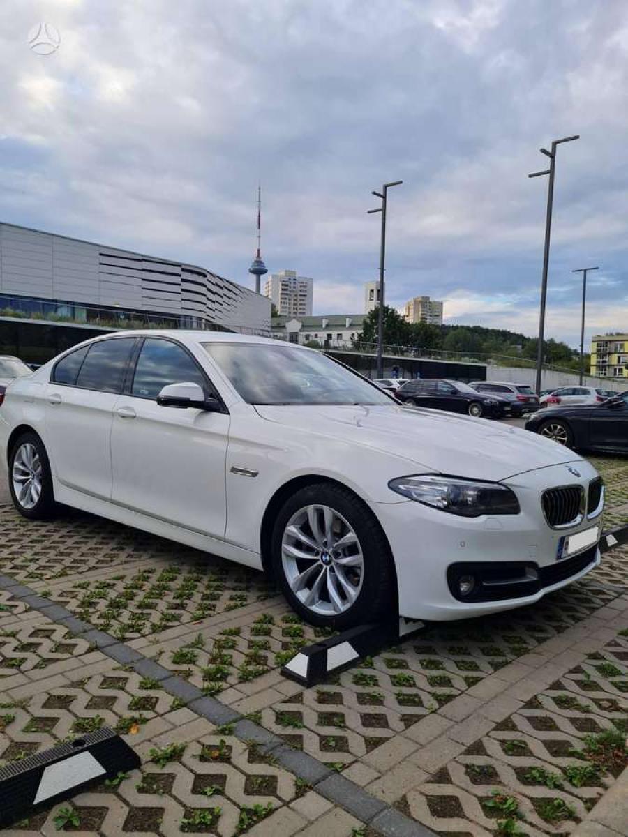 Balts BMW 520 2017 Viļņa, ar dzinēja tilpumu 2.00 L un nobraukumu 185 tūkst. km par 16400 €, foto 3 vietnē AUTOMOTO.COM.LV