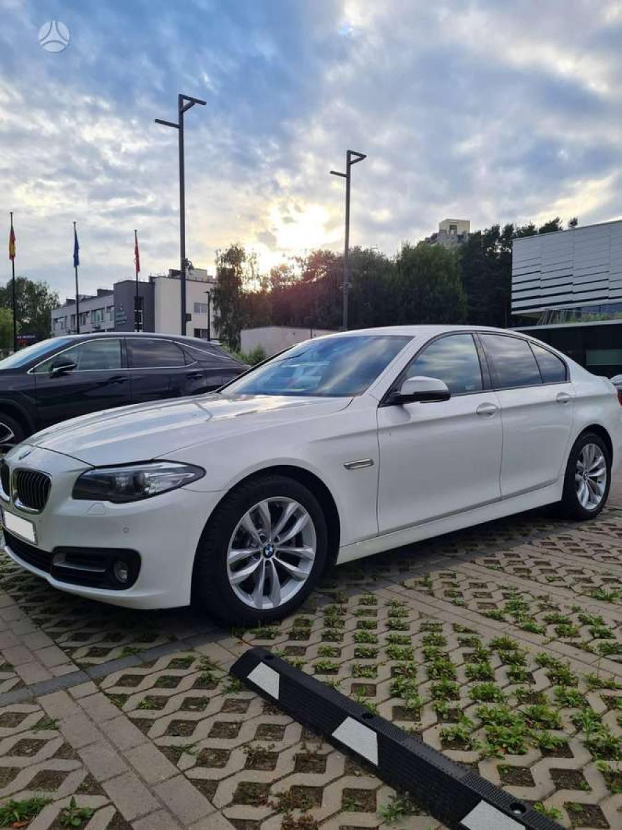 Balts BMW 520 2017 Viļņa, ar dzinēja tilpumu 2.00 L un nobraukumu 185 tūkst. km par 16400 €, foto 4 vietnē AUTOMOTO.COM.LV
