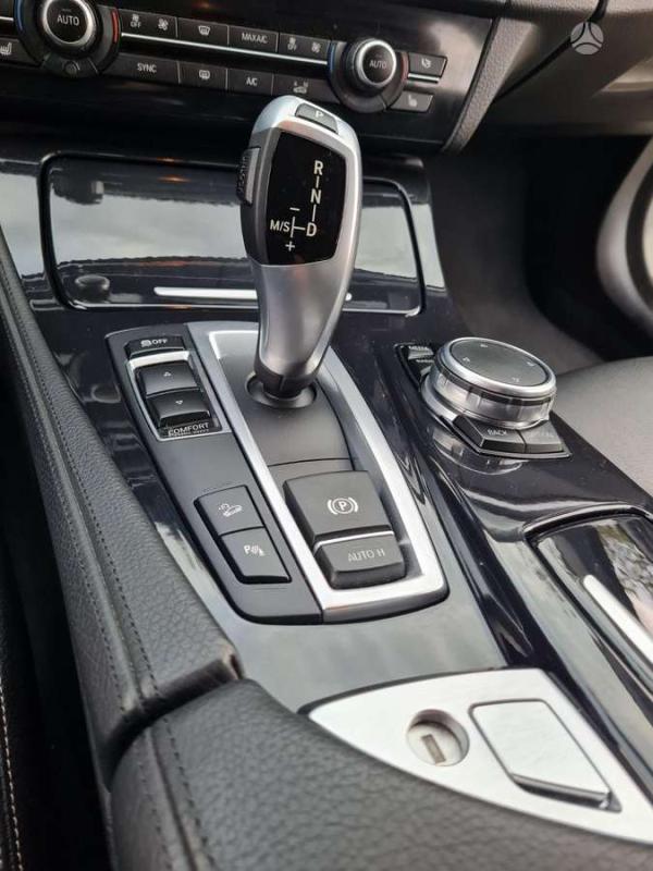 White BMW 520 2017 in Vilnius, with an engine capacity of 2.00 L and mileage of 185 thousand km for 16400 €, photo 9 on AUTOMOTO.COM.LV