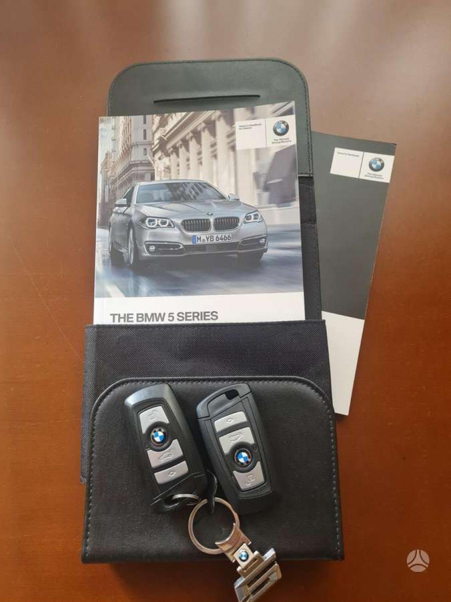 Balts BMW 520 2017 Viļņa, ar dzinēja tilpumu 2.00 L un nobraukumu 185 tūkst. km par 16400 €, foto 17 vietnē AUTOMOTO.COM.LV