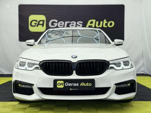 White BMW 520 2017 in Vilnius, with an engine capacity of 2.00 L and mileage of 200 thousand km for 21800 €, photo 3 on AUTOMOTO.COM.LV