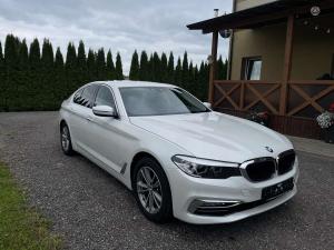 White BMW 520 2018 in Kursenai, with an engine capacity of 2.00 L and mileage of 120 thousand km for 18100 €, photo  on AUTOMOTO.COM.LV