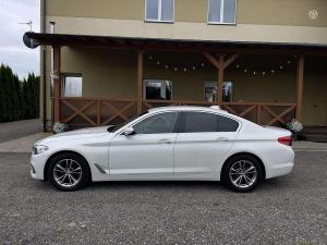 White BMW 520 2018 in Kursenai, with an engine capacity of 2.00 L and mileage of 120 thousand km for 18100 €, photo 5 on AUTOMOTO.COM.LV