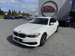 White BMW 520 2019 in Telschi, with an engine capacity of 2.00 L and mileage of 159 thousand km for 15999 €, photo  on AUTOMOTO.COM.LV