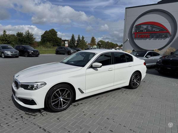 White BMW 520 2019 in Telschi, with an engine capacity of 2.00 L and mileage of 159 thousand km for 15999 €, photo 3 on AUTOMOTO.COM.LV