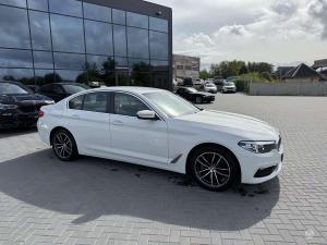 White BMW 520 2019 in Telschi, with an engine capacity of 2.00 L and mileage of 159 thousand km for 15999 €, photo 9 on AUTOMOTO.COM.LV