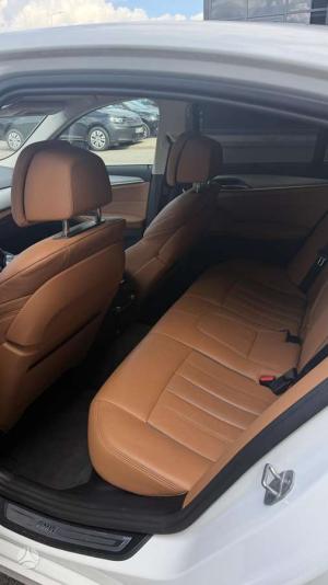White BMW 520 2022 in Kaunas, with an engine capacity of 2.00 L and mileage of 47 thousand km for 29500 €, photo 9 on AUTOMOTO.COM.LV