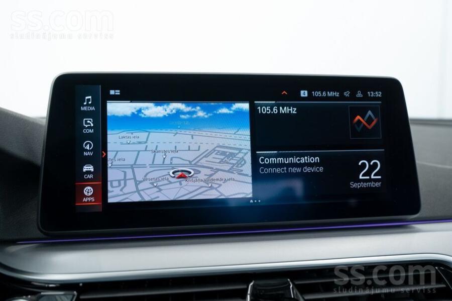 Balts BMW 520 2022 Rīga, ar dzinēja tilpumu 2.00 L un nobraukumu 111 tūkst. km par 30900 €, foto 17 vietnē AUTOMOTO.COM.LV