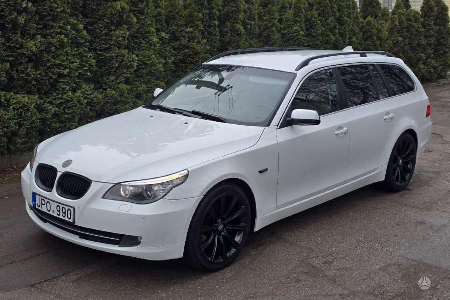 Balts BMW 520 2007 Radviliškis, ar dzinēja tilpumu 2.00 L un nobraukumu 298 tūkst. km par 3200 €, foto 4 vietnē AUTOMOTO.COM.LV