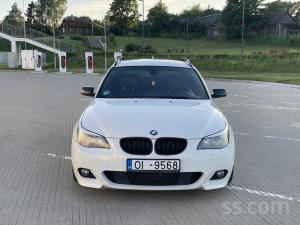 White BMW 520 2007 in Rezekne, with an engine capacity of 2.00 L and mileage of 0 thousand km for 6500 €, photo 6 on AUTOMOTO.COM.LV