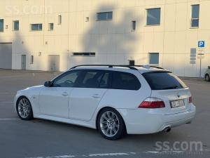 White BMW 520 2007 in Rezekne, with an engine capacity of 2.00 L and mileage of 0 thousand km for 6500 €, photo 8 on AUTOMOTO.COM.LV