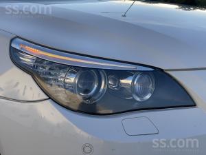 White BMW 520 2007 in Rezekne, with an engine capacity of 2.00 L and mileage of 0 thousand km for 6500 €, photo 11 on AUTOMOTO.COM.LV