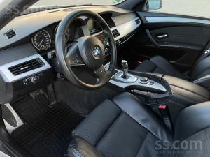 White BMW 520 2007 in Rezekne, with an engine capacity of 2.00 L and mileage of 0 thousand km for 6500 €, photo 13 on AUTOMOTO.COM.LV