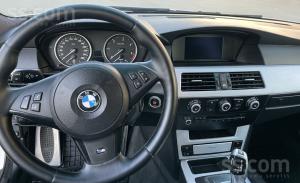 White BMW 520 2007 in Rezekne, with an engine capacity of 2.00 L and mileage of 0 thousand km for 6500 €, photo 14 on AUTOMOTO.COM.LV