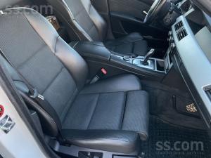 White BMW 520 2007 in Rezekne, with an engine capacity of 2.00 L and mileage of 0 thousand km for 6500 €, photo 15 on AUTOMOTO.COM.LV