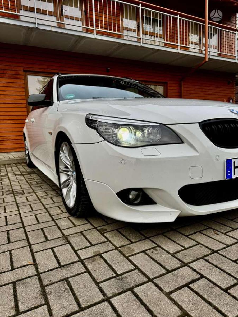 Balts BMW 520 2008 Marijampole, ar dzinēja tilpumu 2.00 L un nobraukumu 331 tūkst. km par 4750 €, foto 7 vietnē AUTOMOTO.COM.LV