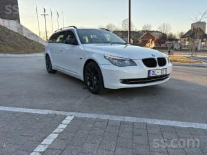 White BMW 520 2008 in Rezekne, with an engine capacity of 2.00 L and mileage of 294 thousand km for 4700 €, photo 8 on AUTOMOTO.COM.LV