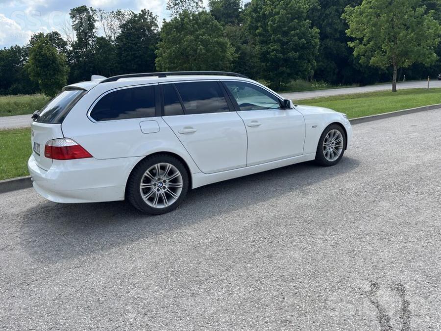 Balts BMW 520 2008 Saldus, ar dzinēja tilpumu 2.00 L un nobraukumu 341 tūkst. km par 4650 €, foto 6 vietnē AUTOMOTO.COM.LV
