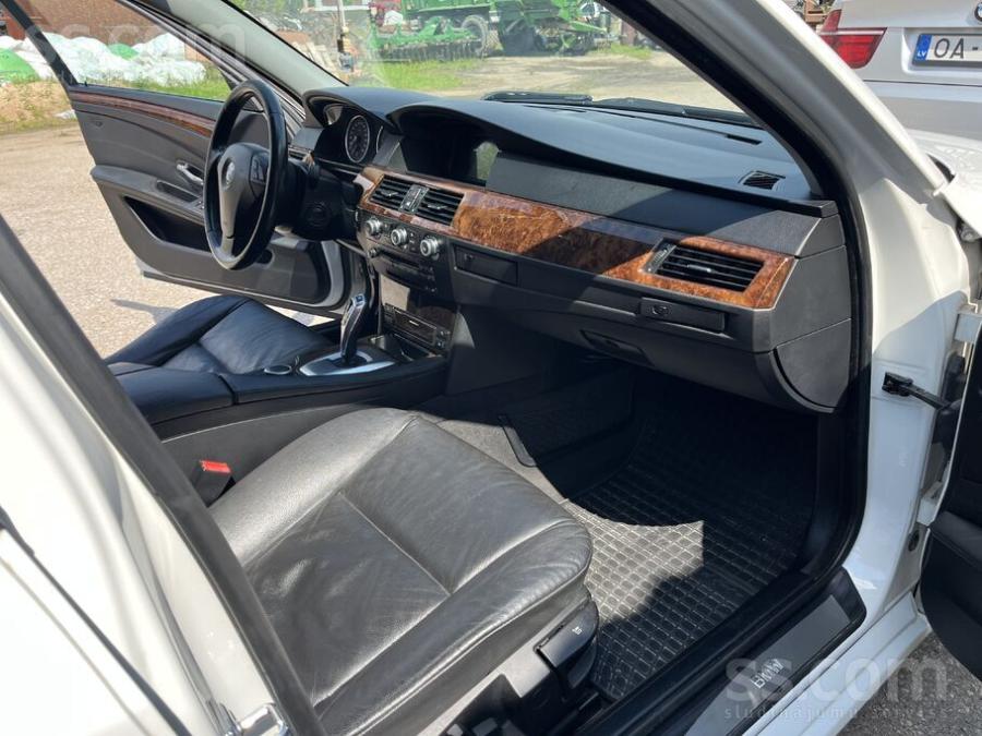 Balts BMW 520 2008 Saldus, ar dzinēja tilpumu 2.00 L un nobraukumu 341 tūkst. km par 4650 €, foto 17 vietnē AUTOMOTO.COM.LV
