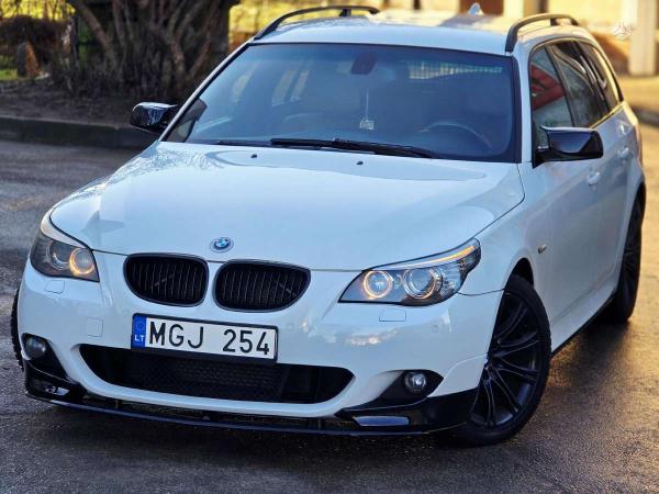 White BMW 520 2009 in Radviliskis, with an engine capacity of 2.00 L and mileage of 340 thousand km for 5900 €, photo 3 on AUTOMOTO.COM.LV