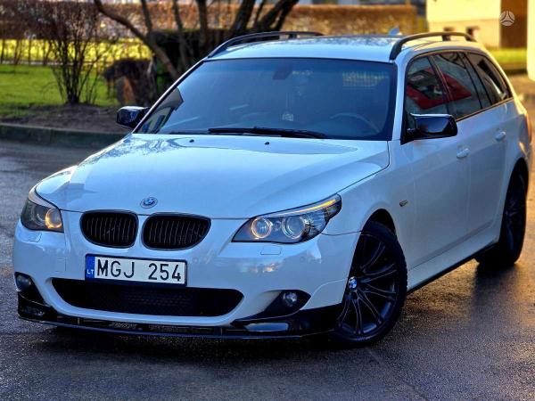 White BMW 520 2009 in Radviliskis, with an engine capacity of 2.00 L and mileage of 340 thousand km for 5900 €, photo 5 on AUTOMOTO.COM.LV