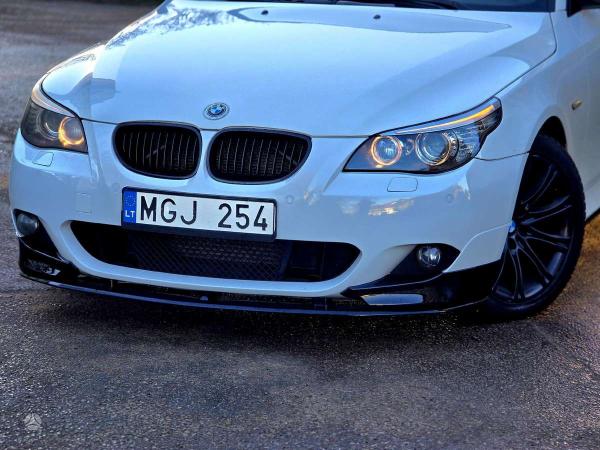 White BMW 520 2009 in Radviliskis, with an engine capacity of 2.00 L and mileage of 340 thousand km for 5900 €, photo 6 on AUTOMOTO.COM.LV