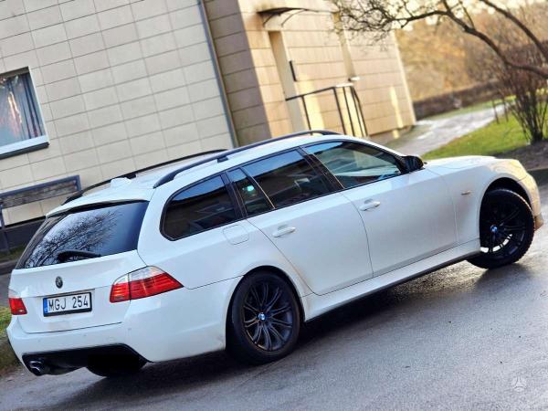 White BMW 520 2009 in Radviliskis, with an engine capacity of 2.00 L and mileage of 340 thousand km for 5900 €, photo 10 on AUTOMOTO.COM.LV