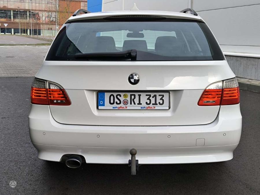Balts BMW 520 2009 Klaipėda, ar dzinēja tilpumu 2.00 L un nobraukumu 246 tūkst. km par 5555 €, foto 8 vietnē AUTOMOTO.COM.LV