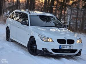 White BMW 520 2009 in Radviliskis, with an engine capacity of 2.00 L and mileage of 339 thousand km for 5900 €, photo 6 on AUTOMOTO.COM.LV