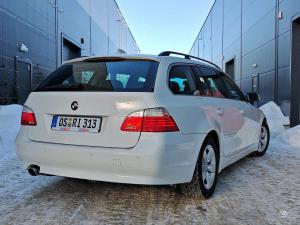 White BMW 520 2009 in Klaipeda, with an engine capacity of 2.00 L and mileage of 246 thousand km for 5550 €, photo 7 on AUTOMOTO.COM.LV