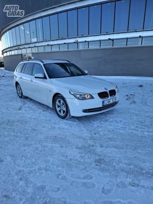 White BMW 520 2009 in Vilnius, with an engine capacity of 2.00 L and mileage of 274 thousand km for 4150 €, photo  on AUTOMOTO.COM.LV