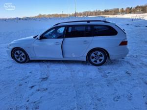 White BMW 520 2009 in Vilnius, with an engine capacity of 2.00 L and mileage of 274 thousand km for 4150 €, photo 8 on AUTOMOTO.COM.LV