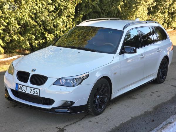 Balts BMW 520 2009 Šauļi, ar dzinēja tilpumu 2.00 L un nobraukumu 340 tūkst. km par 5600 €, foto 1 vietnē AUTOMOTO.COM.LV
