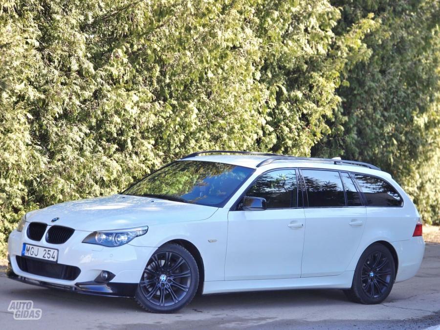 White BMW 520 2009 in Siauliai, with an engine capacity of 2.00 L and mileage of 340 thousand km for 5600 €, photo 2 on AUTOMOTO.COM.LV