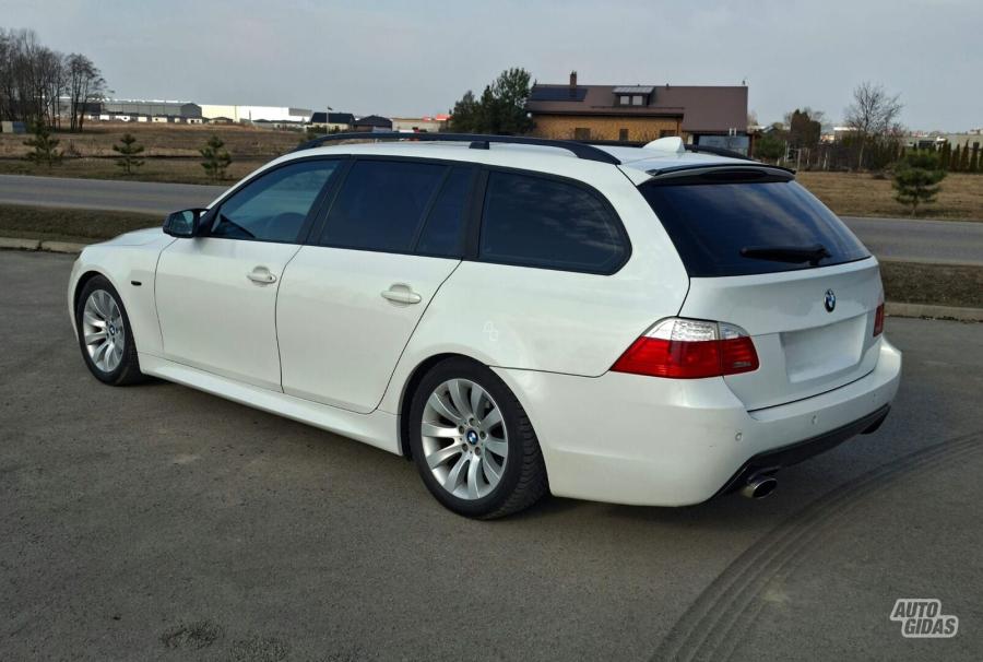 Balts BMW 520 2009 Kauņa, ar dzinēja tilpumu 2.00 L un nobraukumu 350 tūkst. km par 4750 €, foto 5 vietnē AUTOMOTO.COM.LV