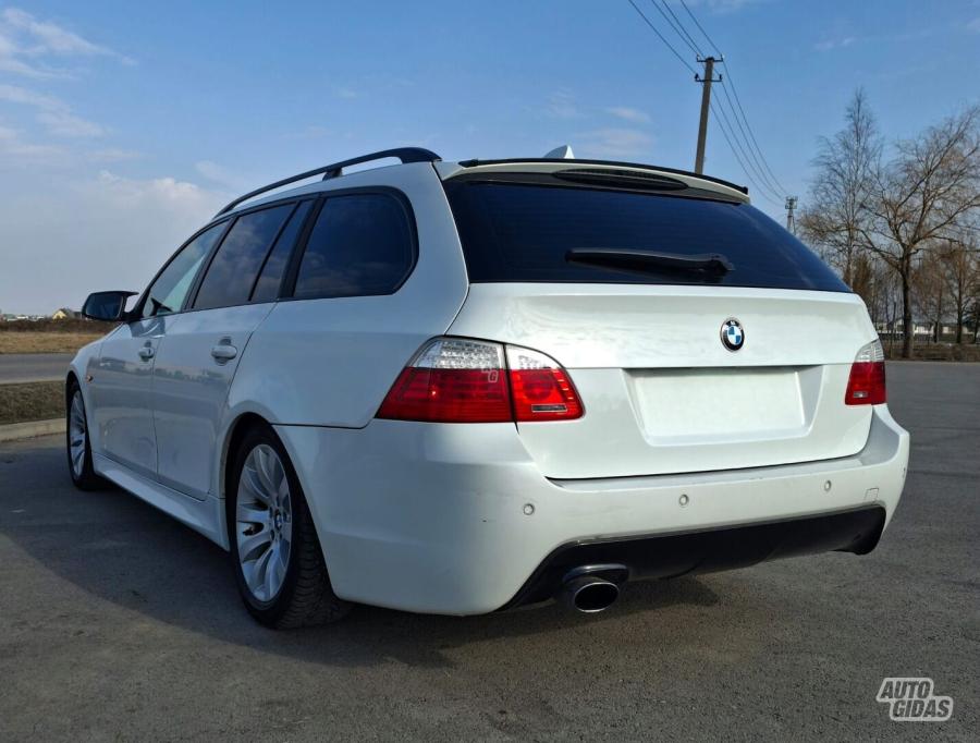 Balts BMW 520 2009 Kauņa, ar dzinēja tilpumu 2.00 L un nobraukumu 350 tūkst. km par 4750 €, foto 7 vietnē AUTOMOTO.COM.LV