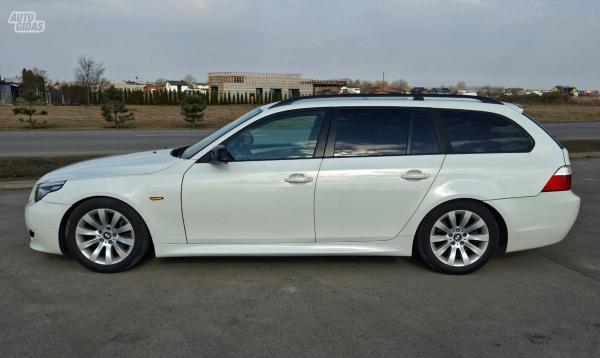 White BMW 520 2009 in Kaunas, with an engine capacity of 2.00 L and mileage of 350 thousand km for 4750 €, photo 8 on AUTOMOTO.COM.LV