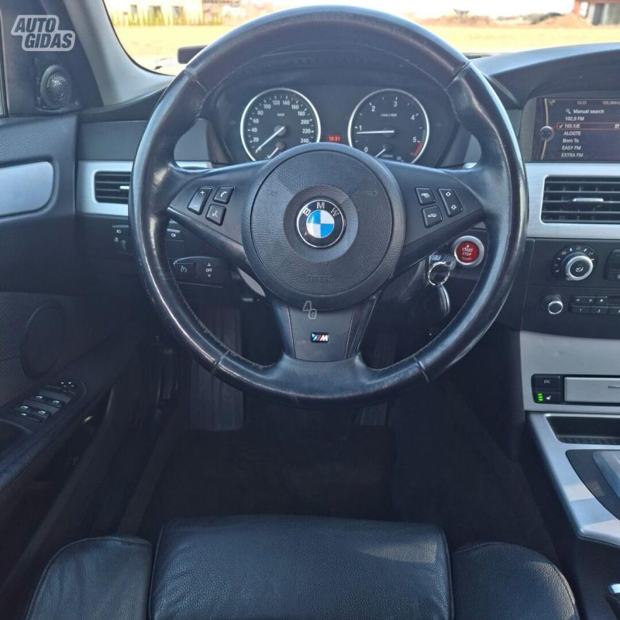 Balts BMW 520 2009 Kauņa, ar dzinēja tilpumu 2.00 L un nobraukumu 350 tūkst. km par 4750 €, foto 11 vietnē AUTOMOTO.COM.LV