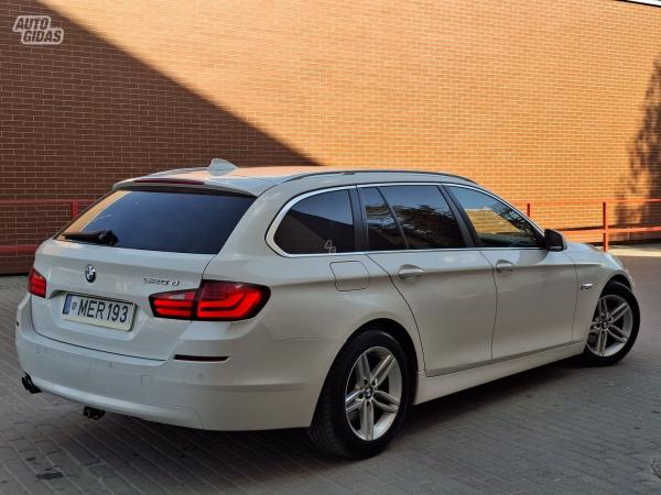 White BMW 520 2010 in Silute, with an engine capacity of 2.00 L and mileage of 321 thousand km for 7200 €, photo 5 on AUTOMOTO.COM.LV