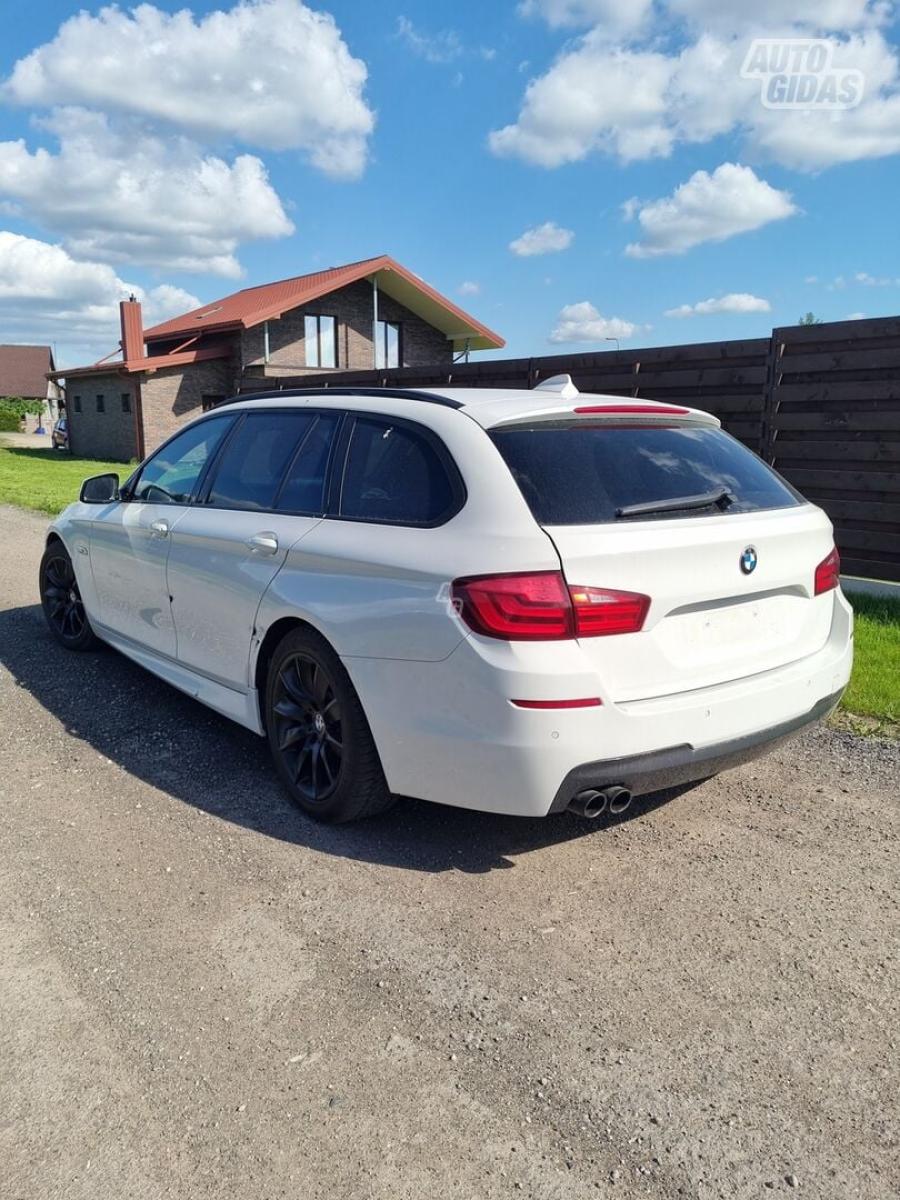 White BMW 520 2010 in Vievis, with an engine capacity of 2.00 L and mileage of 312 thousand km for 6200 €, photo 9 on AUTOMOTO.COM.LV