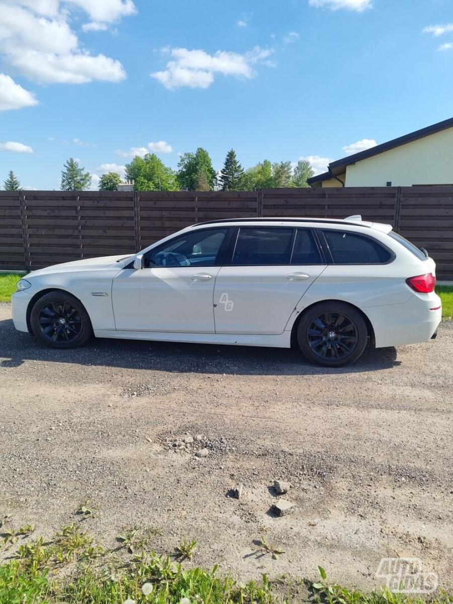White BMW 520 2010 in Vievis, with an engine capacity of 2.00 L and mileage of 312 thousand km for 6200 €, photo 10 on AUTOMOTO.COM.LV