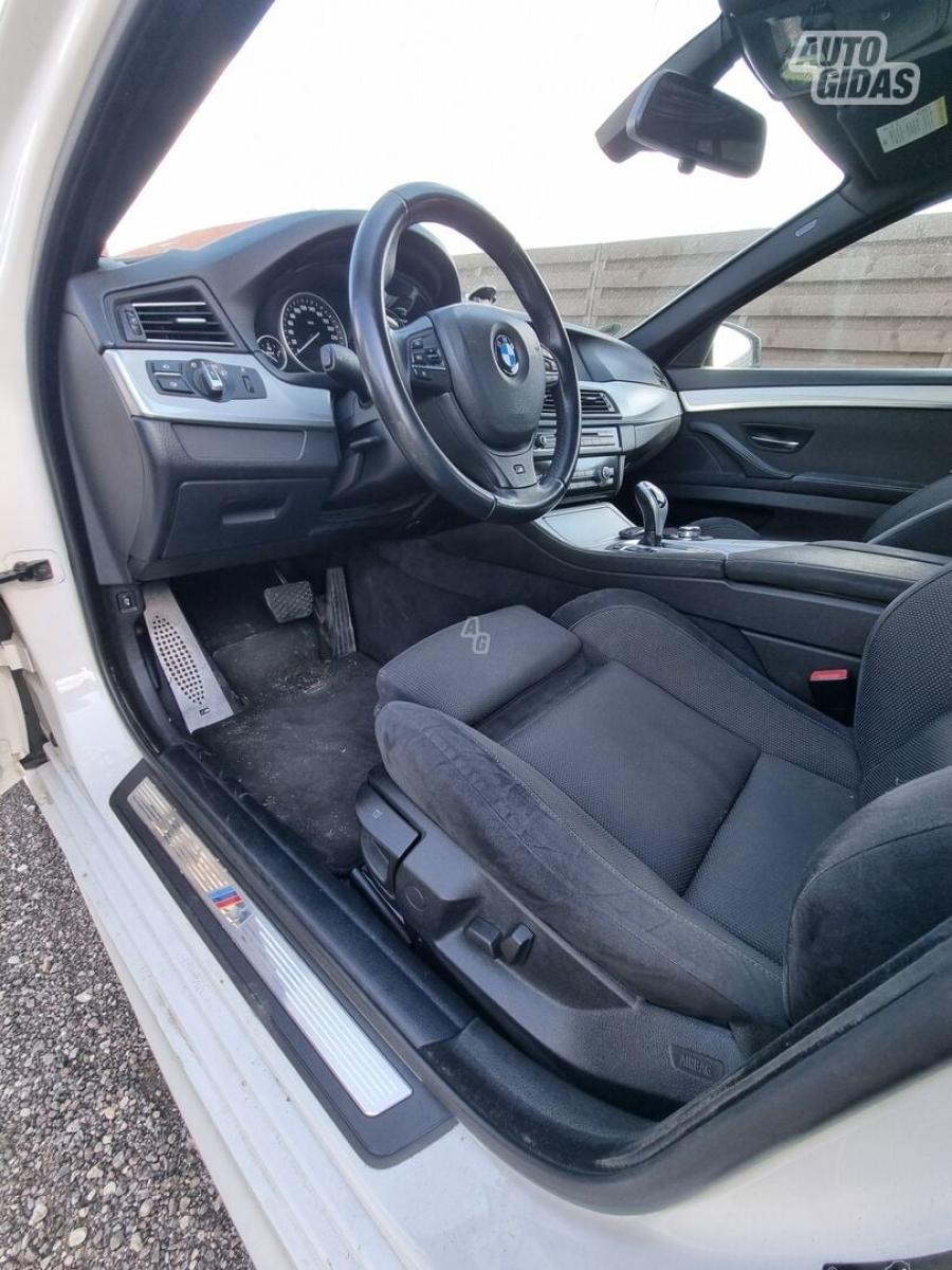 White BMW 520 2010 in Vievis, with an engine capacity of 2.00 L and mileage of 312 thousand km for 6200 €, photo 22 on AUTOMOTO.COM.LV
