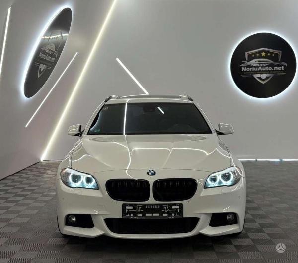 White BMW 520 2010 in Marijampole, with an engine capacity of 2.99 L and mileage of 269 thousand km for 9650 €, photo 8 on AUTOMOTO.COM.LV