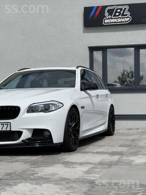 White BMW 520 2011 in Riga, with an engine capacity of 2.00 L and mileage of 285 thousand km for 13800 €, photo 12 on AUTOMOTO.COM.LV
