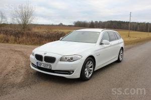 White BMW 520 2011 in Bauska, with an engine capacity of 2.00 L and mileage of 283 thousand km for 6300 €, photo 2 on AUTOMOTO.COM.LV