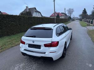 White BMW 520 2011 in Jurbarkas, with an engine capacity of 2.00 L and mileage of 233 thousand km for 10500 €, photo 6 on AUTOMOTO.COM.LV