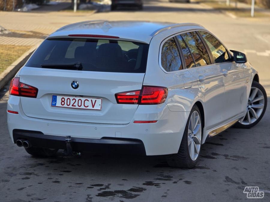 White BMW 520 2011 in Siauliai, with an engine capacity of 2.00 L and mileage of 368 thousand km for 8650 €, photo 11 on AUTOMOTO.COM.LV