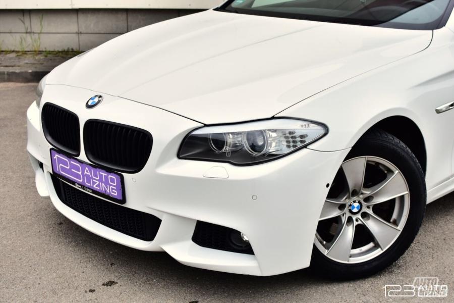 White BMW 520 2011 in Kretinga, with an engine capacity of 2.00 L and mileage of 342 thousand km for 6999 €, photo 4 on AUTOMOTO.COM.LV