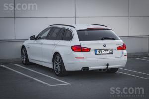 Белый БМВ 520 2011 в Рига, объемом двигателя 2.00 л и пробегом 329 тыс. км за 7750 €, фото 7 на AUTOMOTO.COM.LV