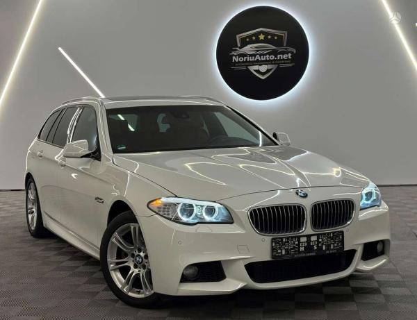 White BMW 520 2011 in Marijampole, with an engine capacity of 2.00 L and mileage of 327 thousand km for 8950 €, photo 1 on AUTOMOTO.COM.LV